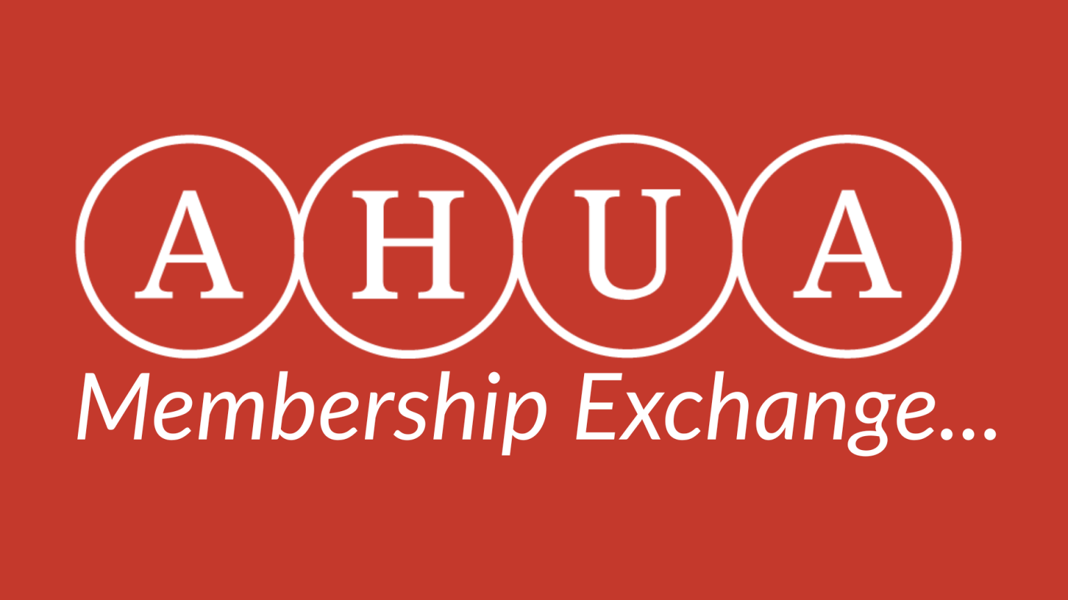 Events for October 2025 - AHUA